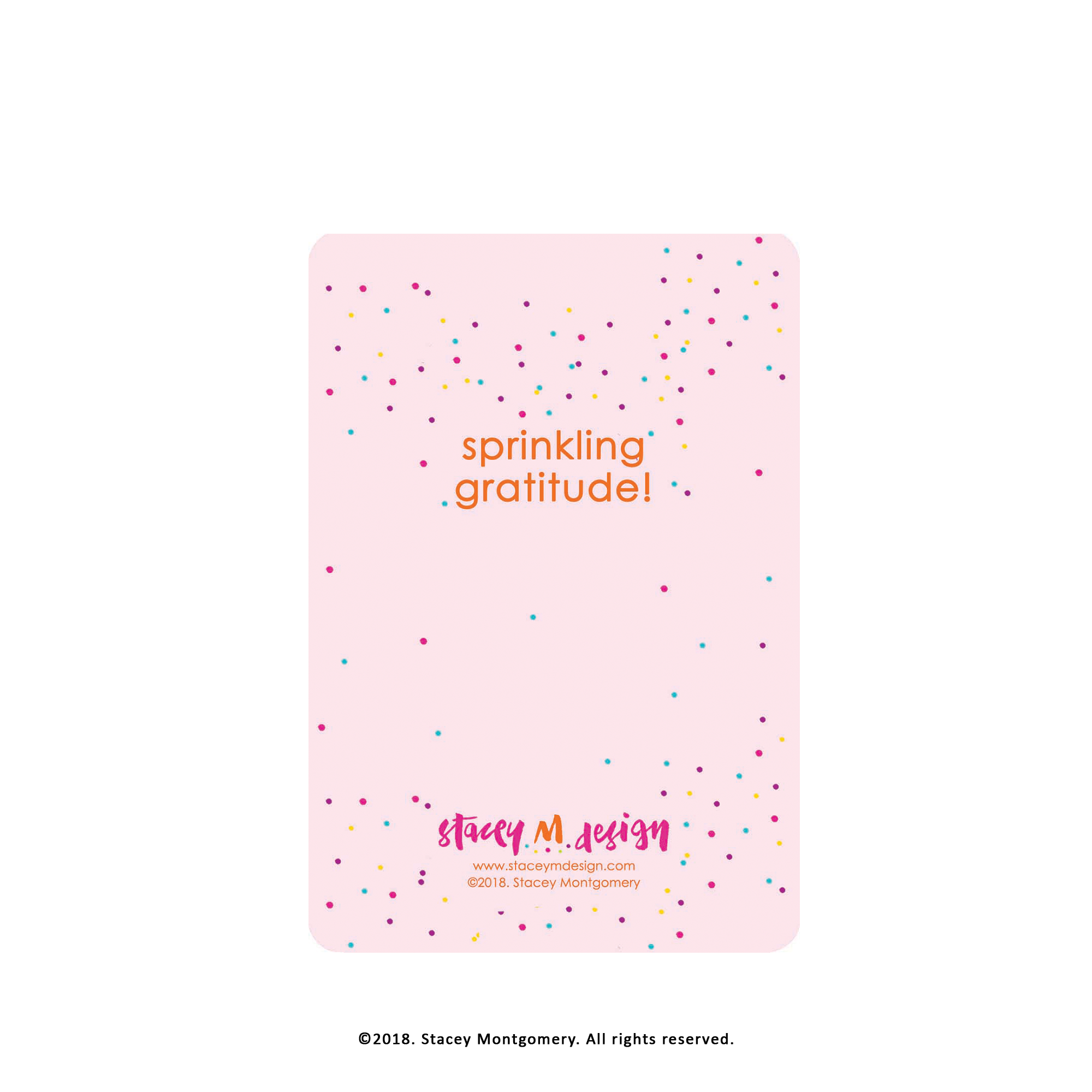 Sprinkling Gratitude Mini Notes – Stacey M Design